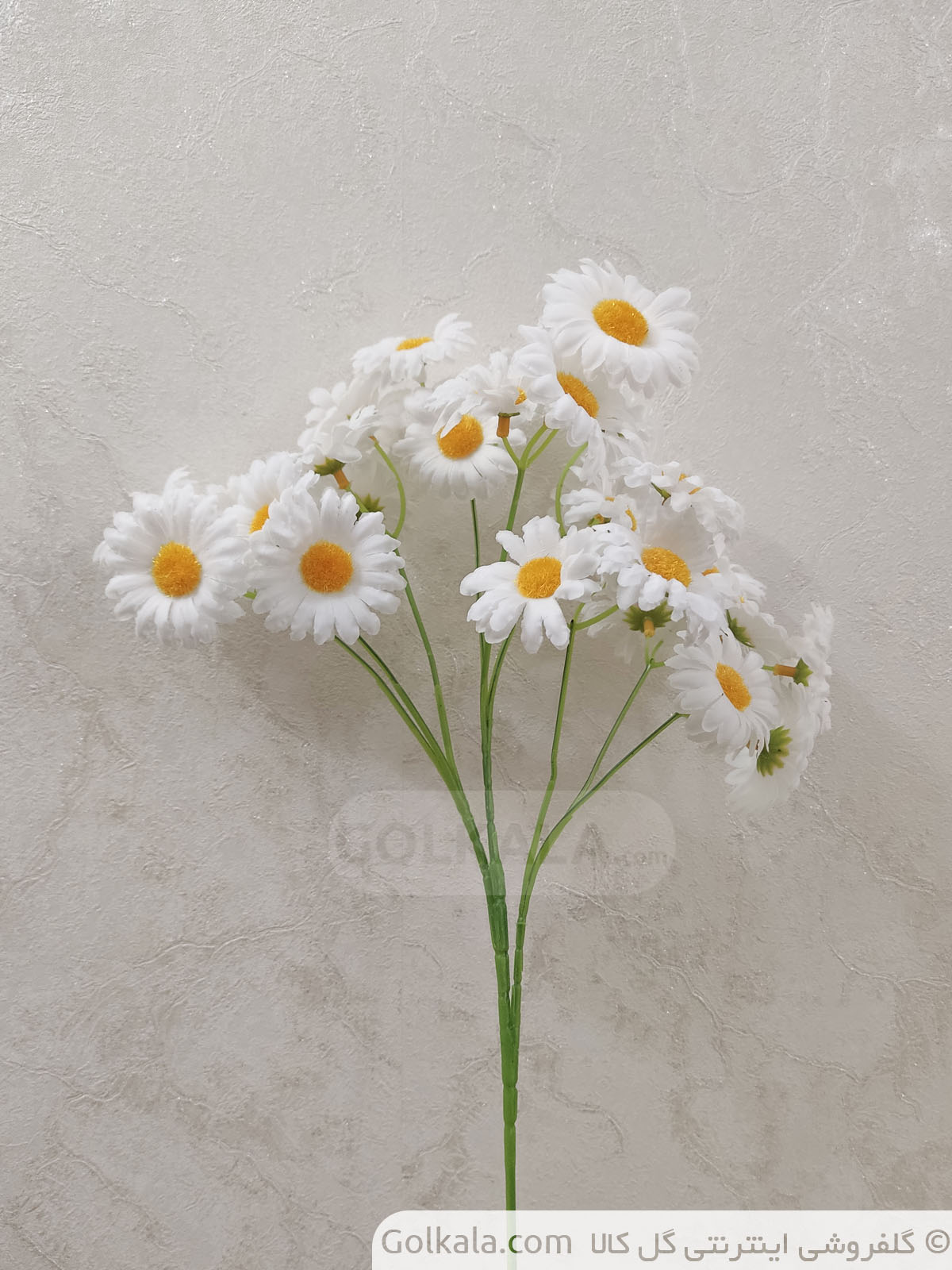 بوته گل بابونه ۲۷ گل | فروشگاه اینترنتی گل‌کالا (خرید آنلاین گل مصنوعی)