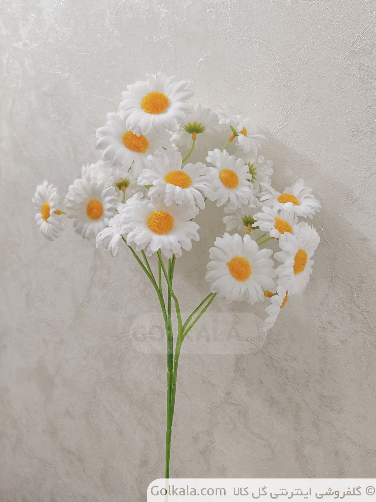 بوته گل بابونه ۲۷ گل | فروشگاه اینترنتی گل‌کالا (خرید آنلاین گل مصنوعی)